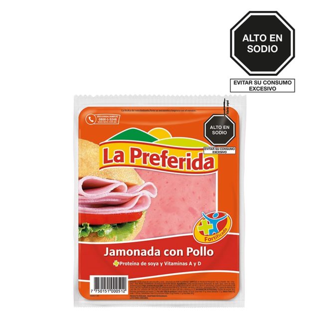 Jamonada de Pollo La Preferida – Paquete x 90g - ICO Food Service