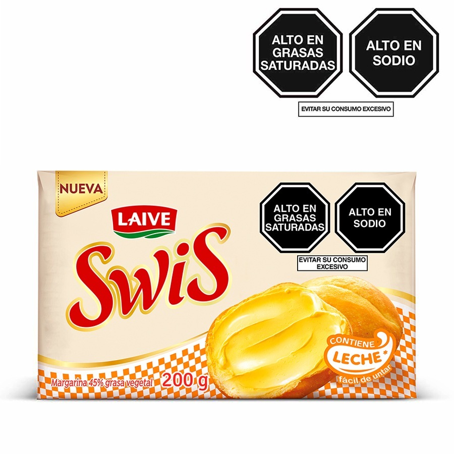 Margarina Swis barra 200g - ICO Food Service