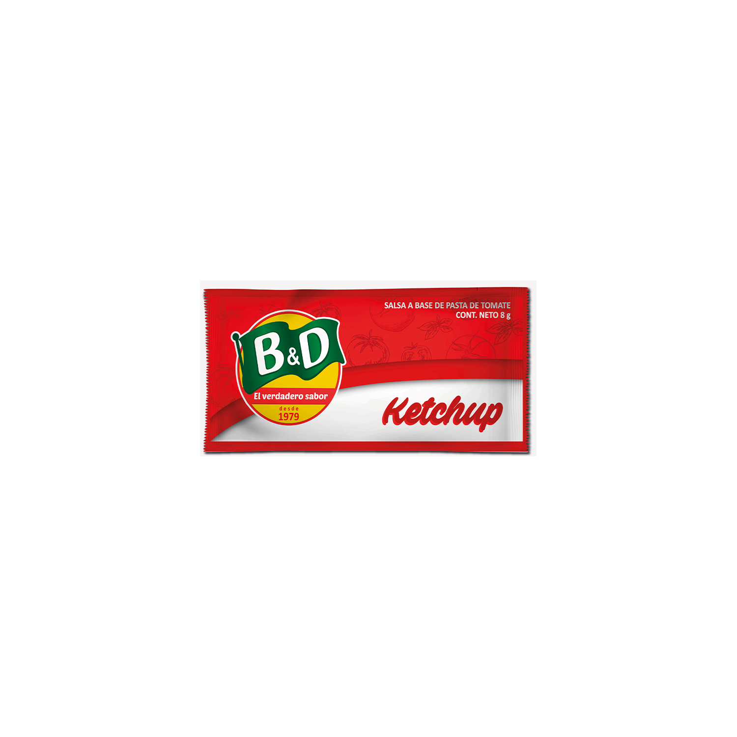 Ketchup B&D Sachet 8 Gr x 240 Und - ICO Food Service