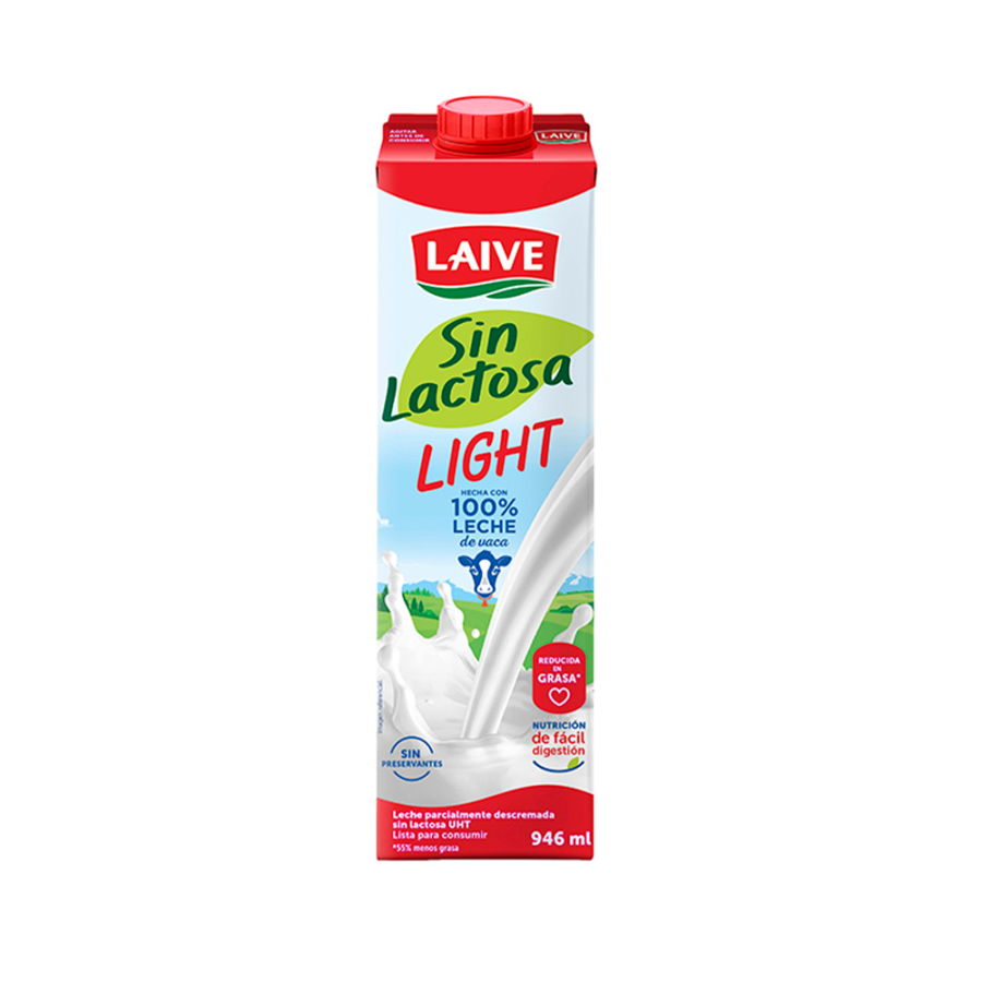 Leche UHT Light Laive Caja 946 ml - ICO Food Service